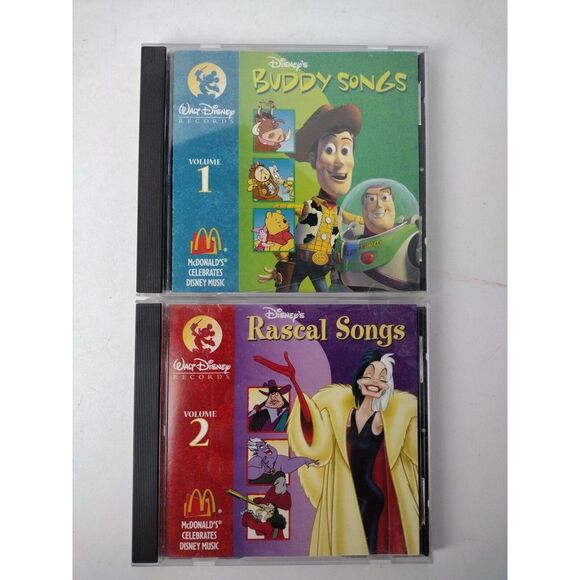 Disney | Media | Mcdonalds Disney Buddy Rascal Songs 2cd Classic Great ...